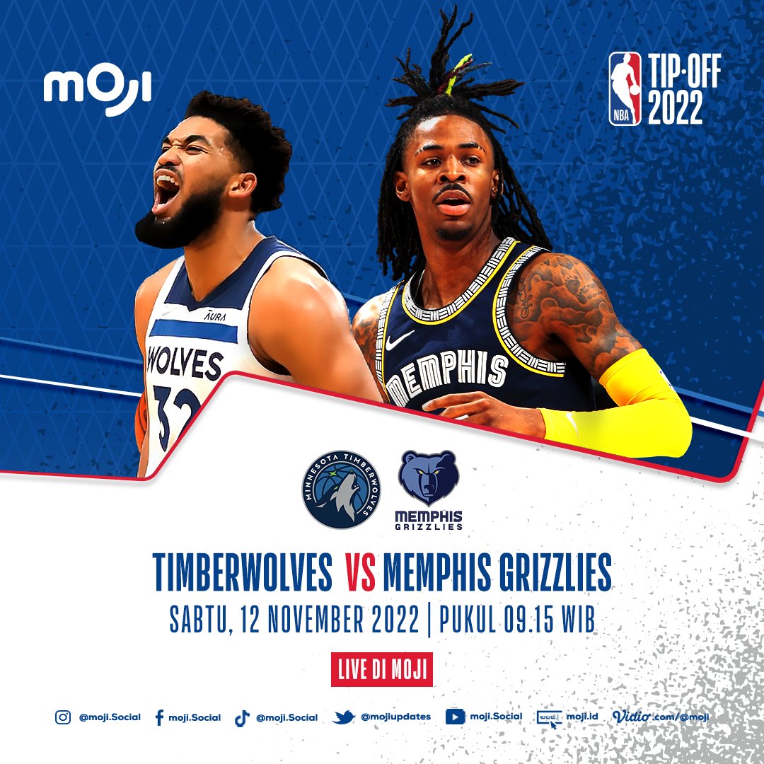 Its MOJI on Twitter: "Sabtu pagi enaknya nonton NBA 2022/23🔥🏀 Saksikan keseruan pertandingan ...