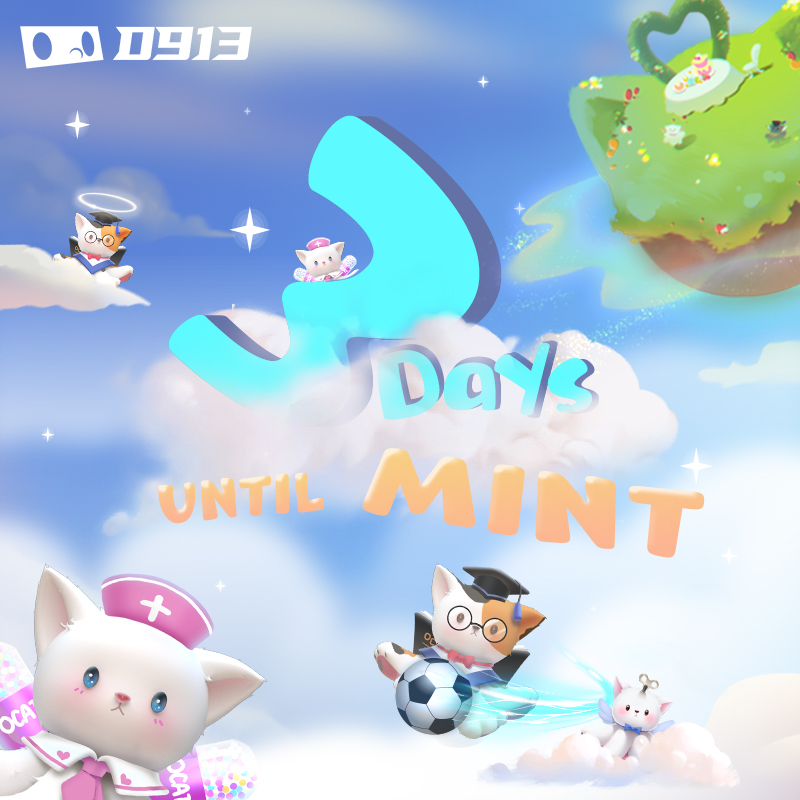 0913 ErrorCode on Twitter: "🚨3 DAYS LEFT!!🚨 📋MINT INFO📋 MINT DATE: 14th Nov, UTC 9 AM MINT PRICE ...