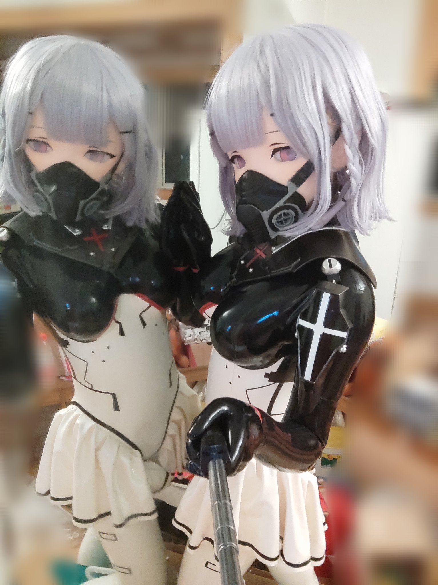 北海帝国皇帝 on Twitter: "镜像复制，双倍快乐（） #kigurumi #latex https://t.co/Ne8MKlfOdx" / Twitter