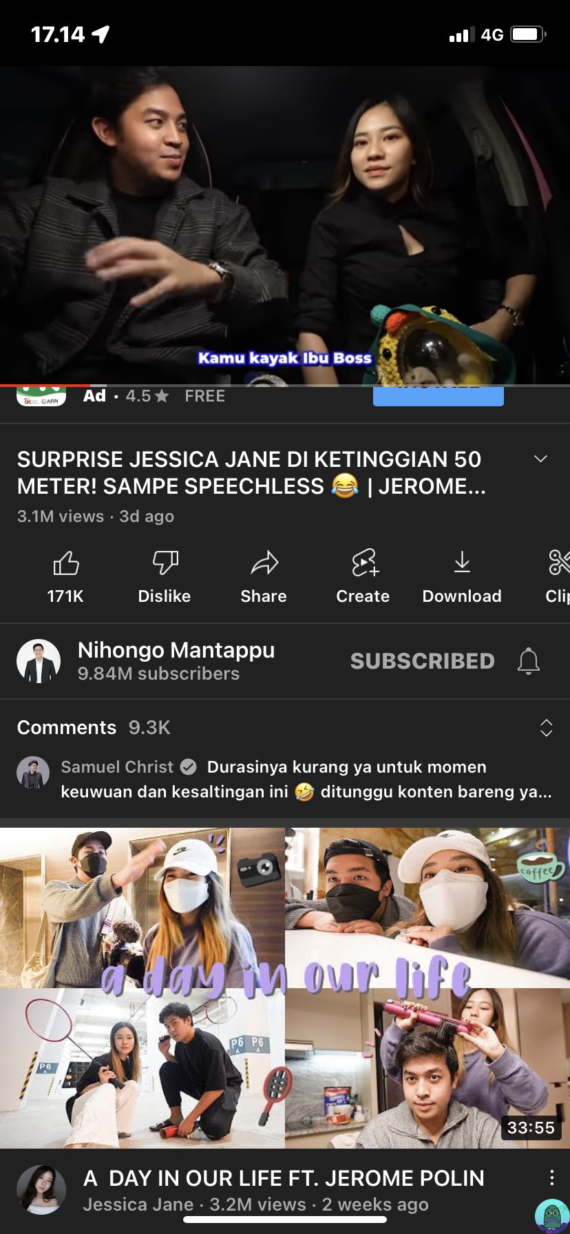 Tanyarl ㅡ Dilarang 🔞 on Twitter: "tanyarl gaiss penasaran, ni jane sama jerome tu pacaran atau ...