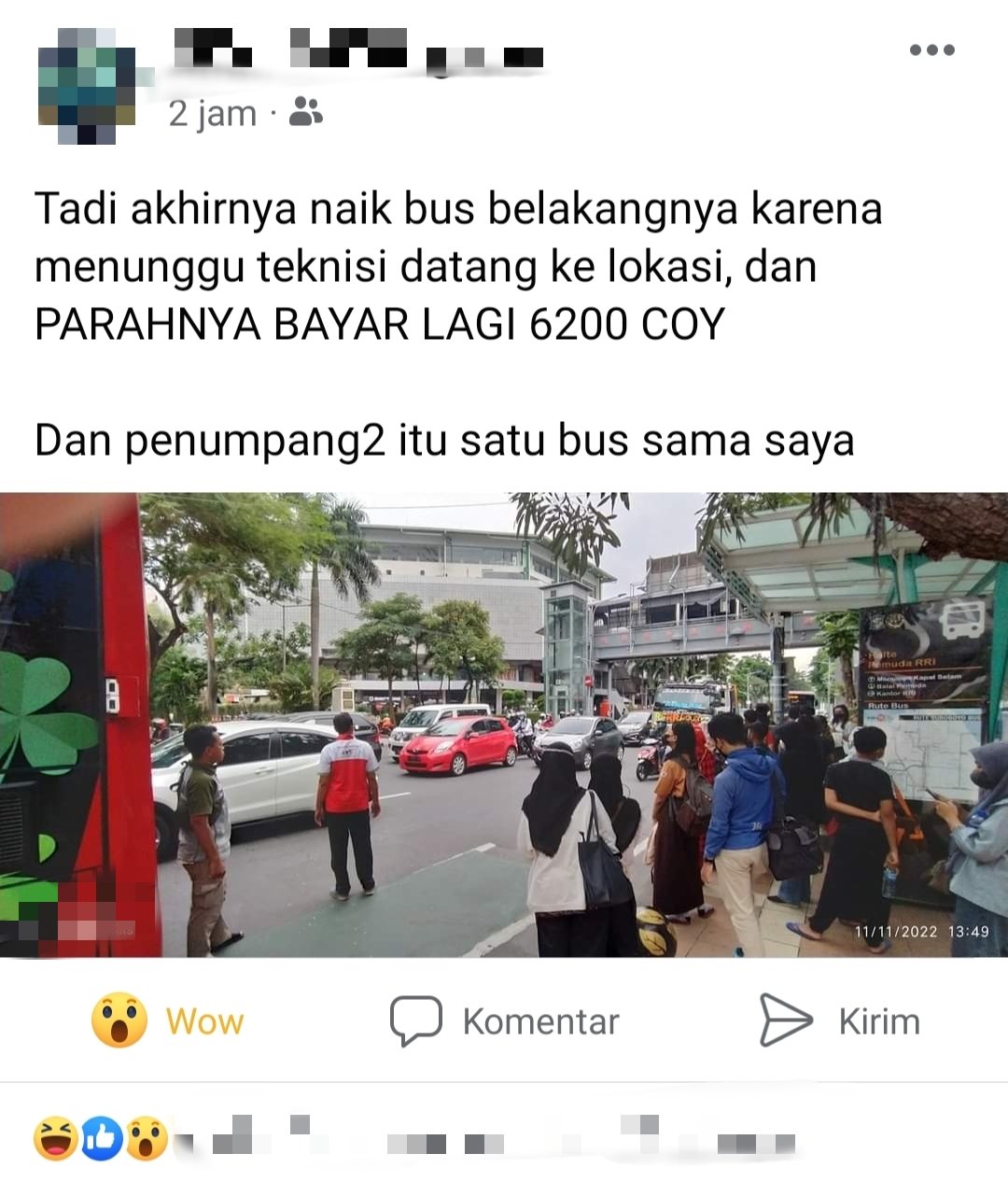 M. Gaz on Twitter: "Konyol nih servicenya bus Trans Semanggi Surabaya (Teman Bus), gak jauh beda ...