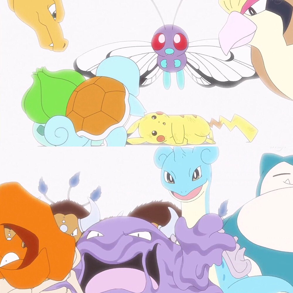 Annet On Twitter BUTTERFREE PIDGEOT AND LAPRAS RETURN annet-on-twitter-butterfree-pidgeot-and-lapras-return