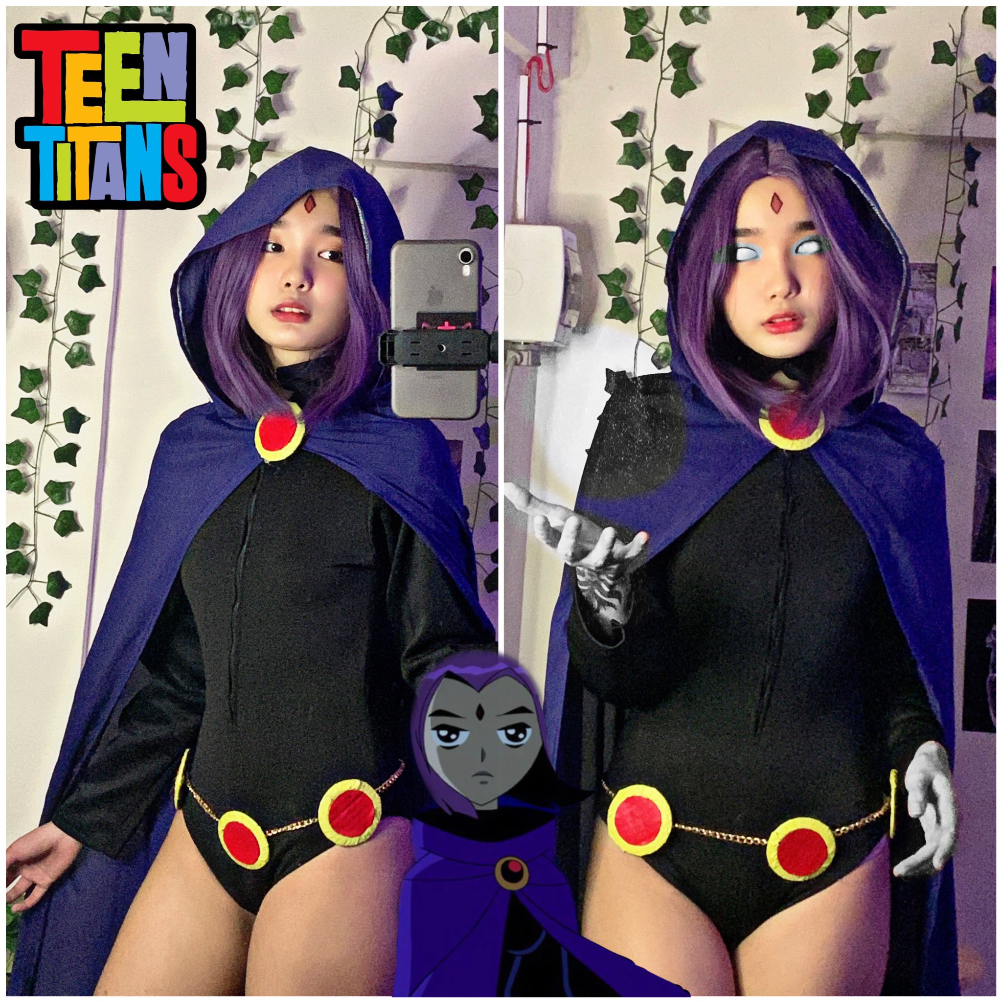 Chichi (ง'̀-'́)ง on Twitter: "What's the matter? Afraid of the dark? #Raven #TeenTitans https ...