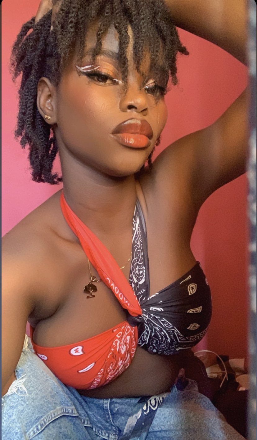 Ene_crochet on Twitter: "Bandana gurl🥰 ️🖤 https://t.co/viM6FdgAyc" / Twitter