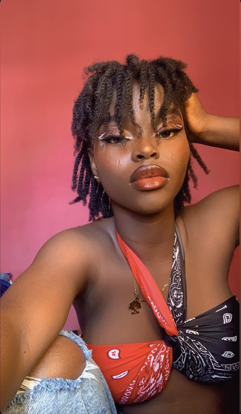Ene_crochet on Twitter: "Bandana gurl🥰 ️🖤 https://t.co/viM6FdgAyc" / Twitter