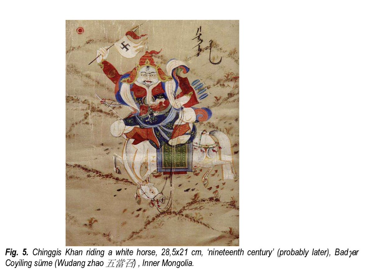 Mongolian Buddhists see Genghis Khan as both a dharmapāla (Protector of ...