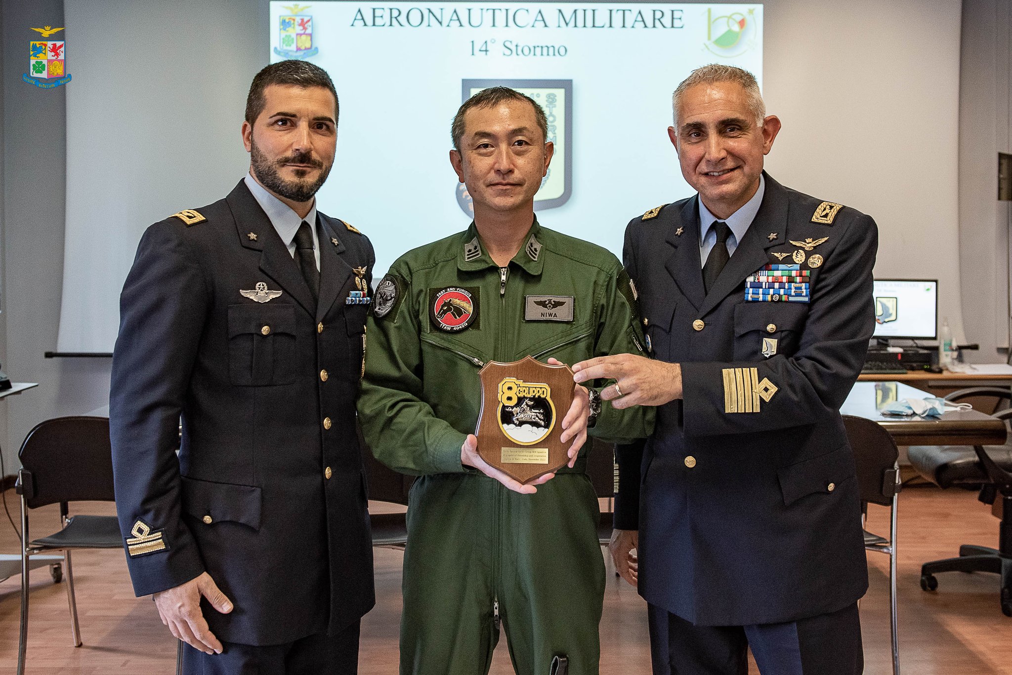 Aeronautica Militare on Twitter: "La scorsa settimana è atterrato al 14° Stormo dell'# ...