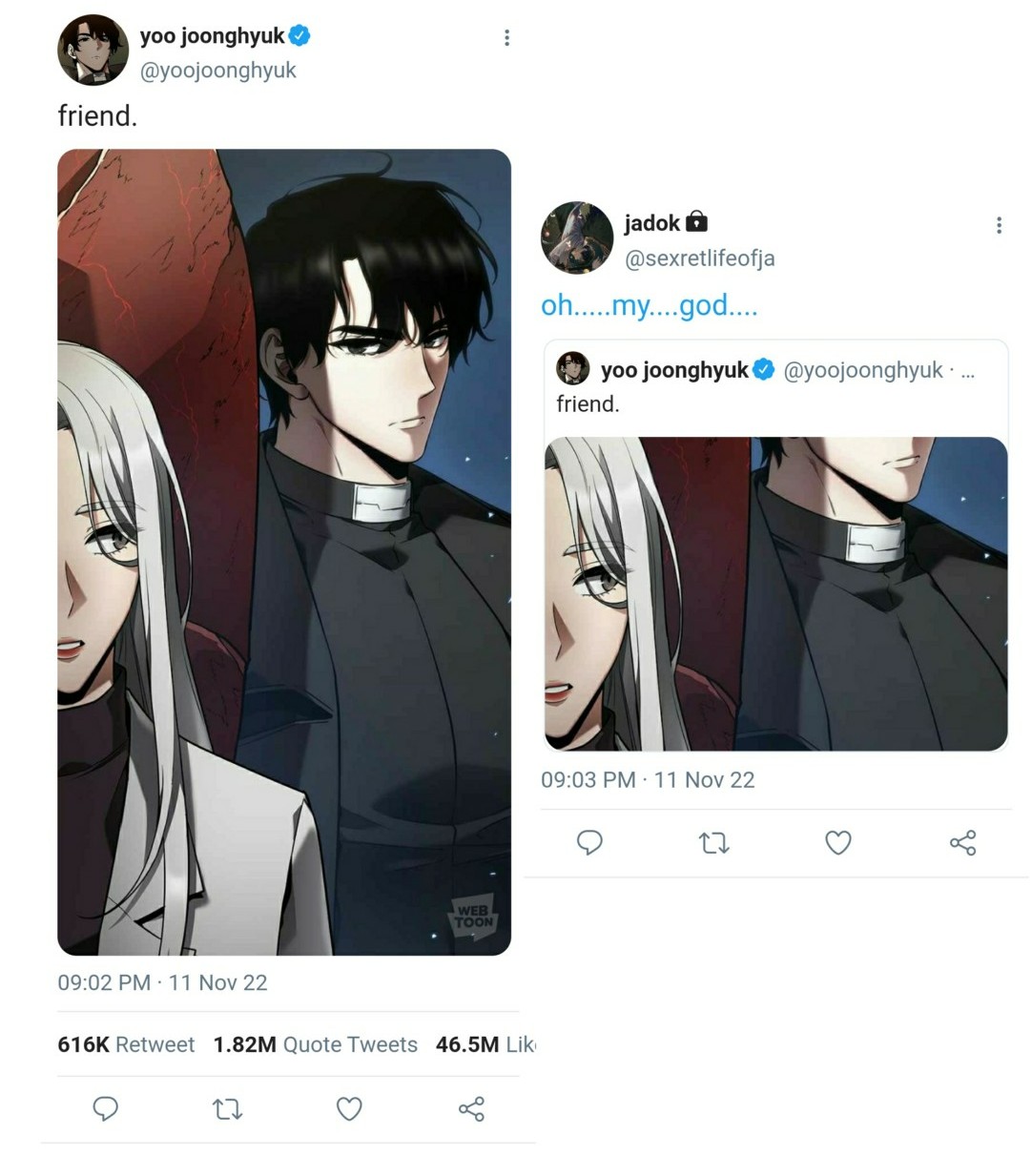 shan on Twitter: "a #orv #joongdok one tweet socmed au where in https://t.co/HtoZZkbYKa" / Twitter