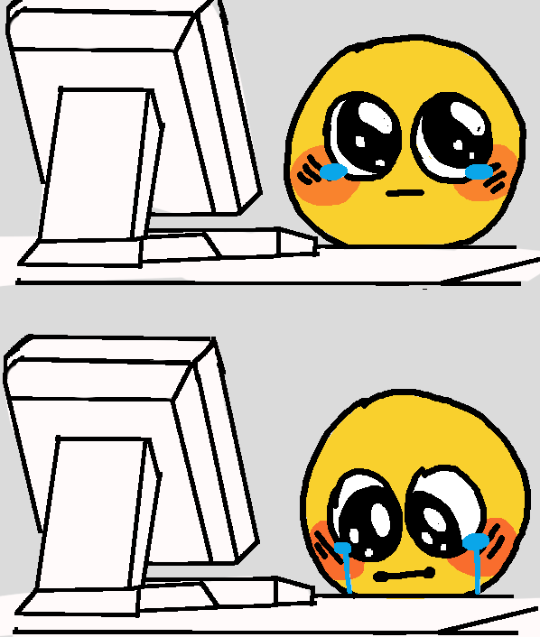 Sad Computer Reaction Meme