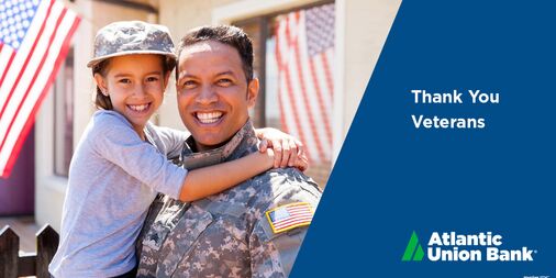 Atlantic Union Bank on Twitter: "Thank you Veterans -- today we celebrate you! https://t.co ...