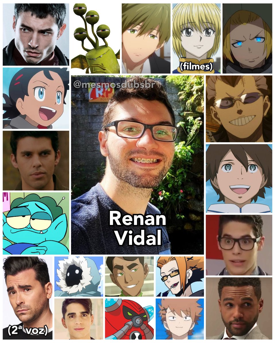 Personagens Com os Mesmos Dubladores! on Twitter: "- Yuji Terushima: Renan Vidal"