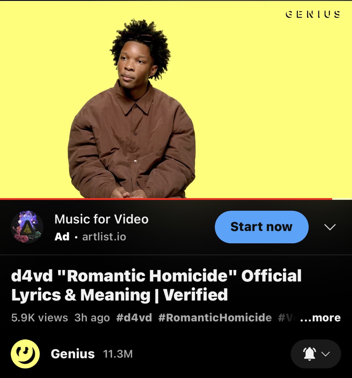 d4vd on Twitter: "thank you thank you thank you to God and absolutely everyone who’s supported ...