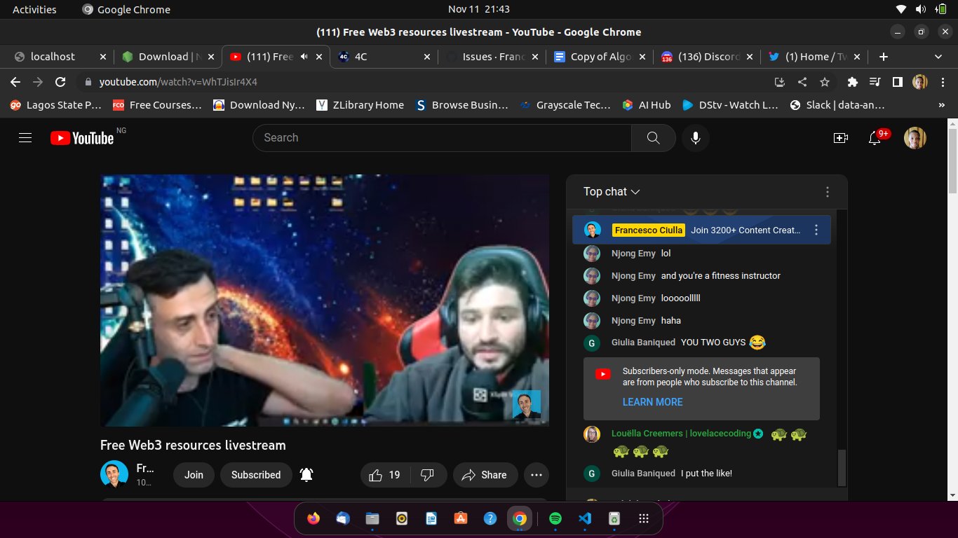 Tobiloba on Twitter: "Watching @FrancescoCiull4 and @44JAX44 tonight!! Off to bed soon though ...