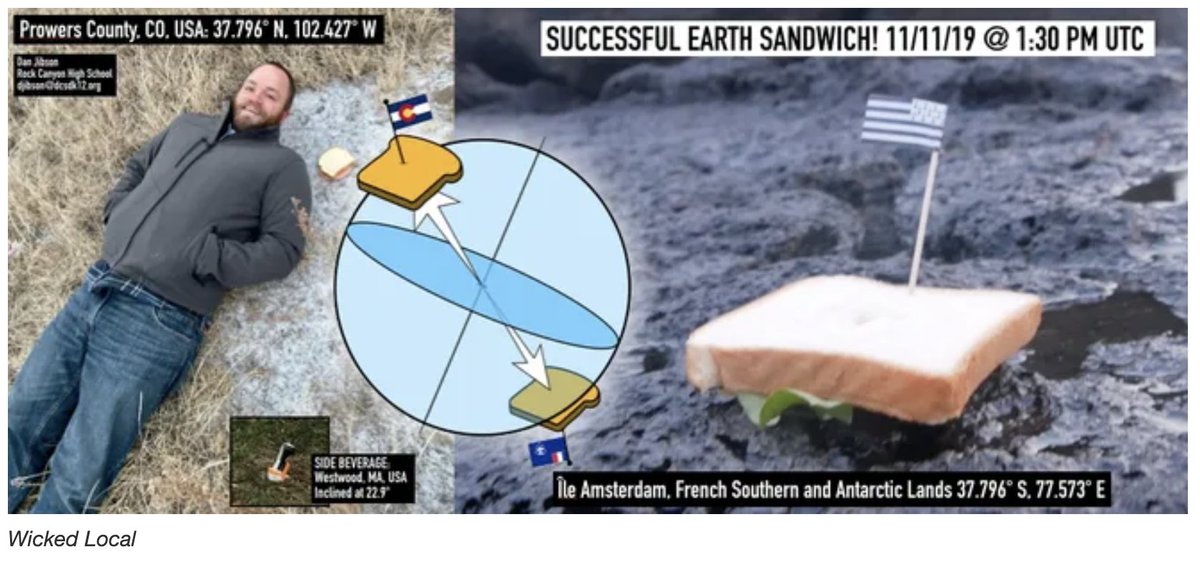Vsauce on Twitter: "Mmmmm... Earth sandwich 😋 Great job!"