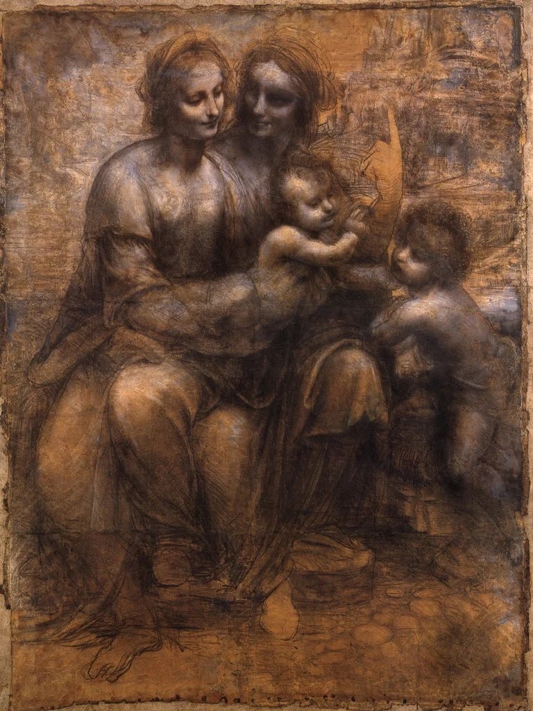 ¿Inventó #Leonardo el #sfumato gracias al dibujo? Esta obra es un ...