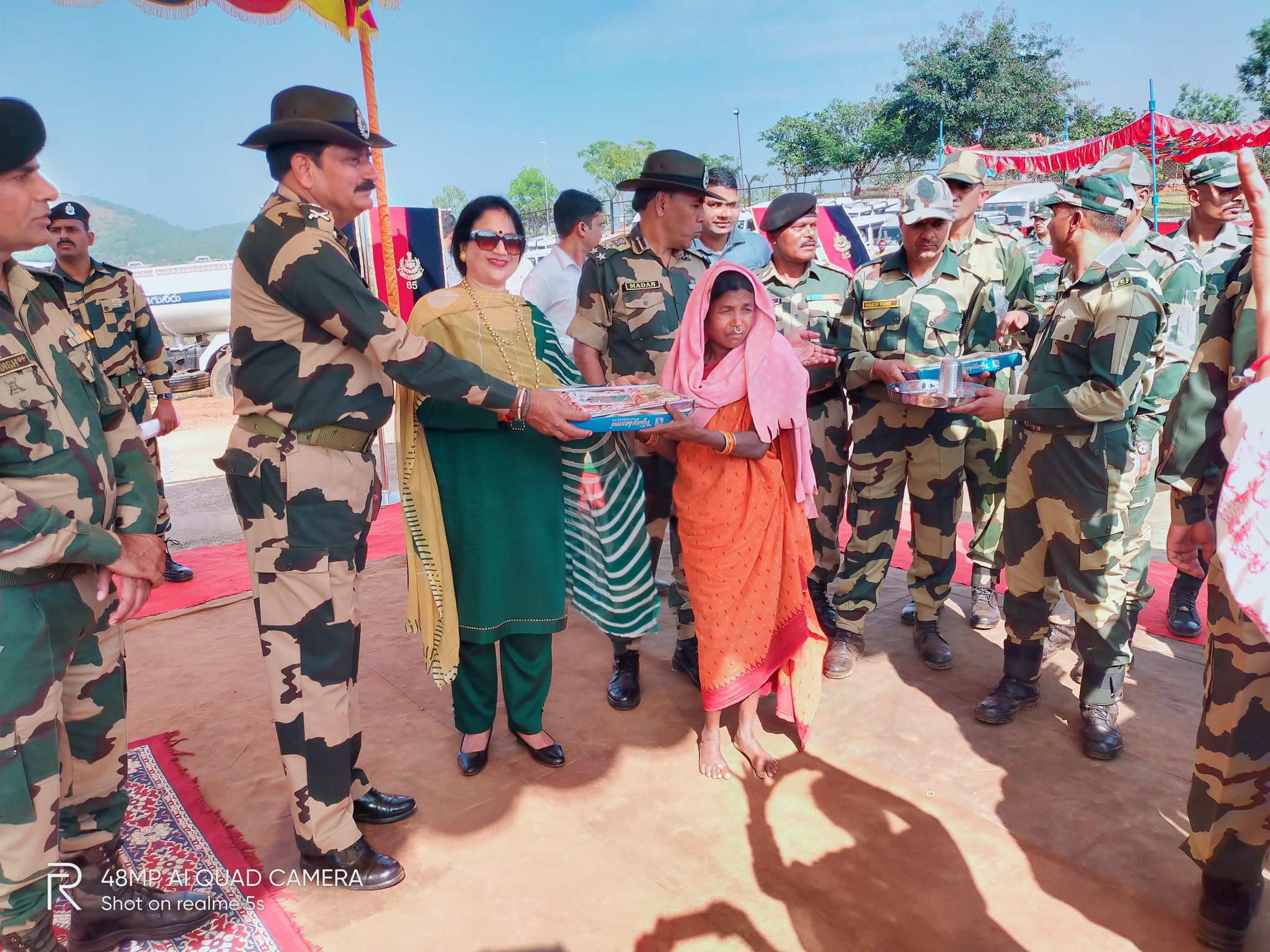 BSF_ODISHA on Twitter: "Social Welfare... BSF organized a Civic Action Programme in a remote and ...