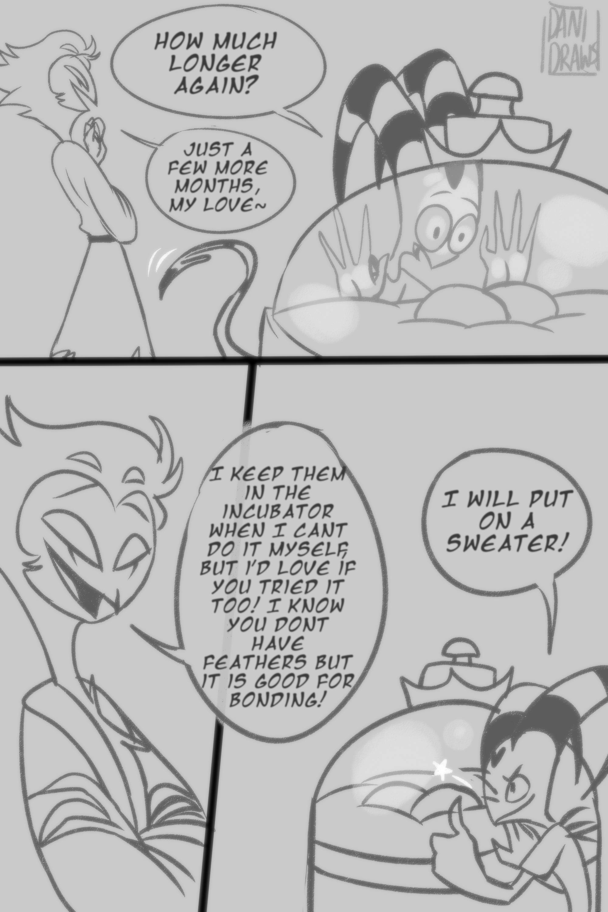 🔱DaniDraws🔱🔞🔞🔞 on Twitter: "Family Eggtime 🐣🐣🐣 #HelluvaBoss #Stolitz https://t.co/snmRsReX2X ...