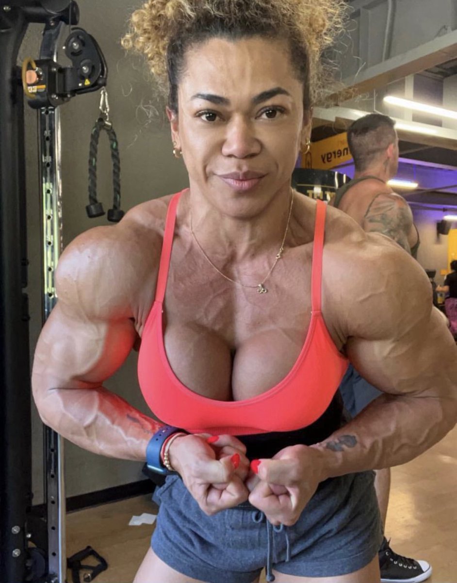 Female Muscle Fan💪 On Twitter Amy Mendez