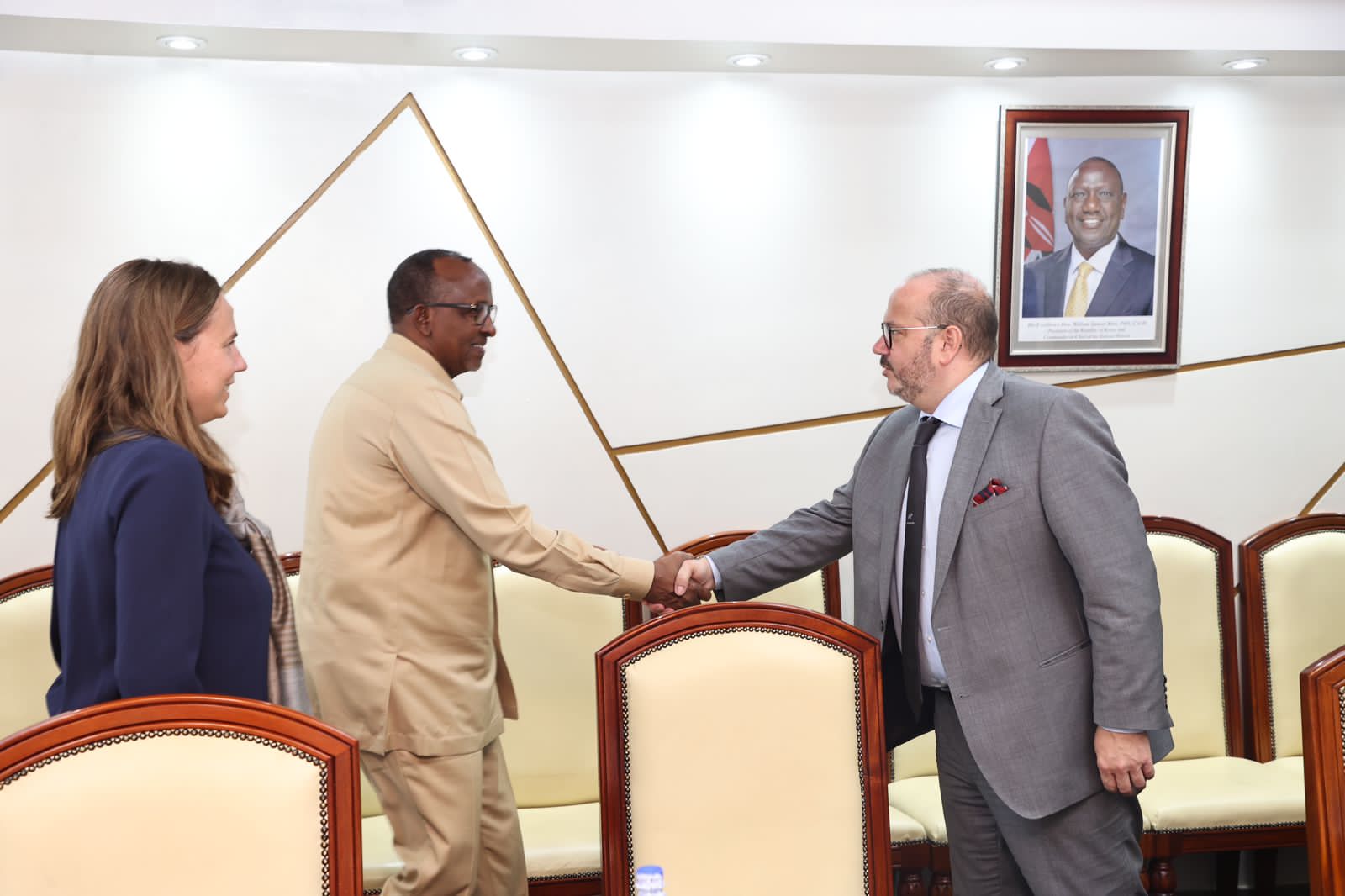 Hon. Aden Duale, EGH on Twitter: "A delegation led by EU Special Envoy, Bernard Quintin in the ...