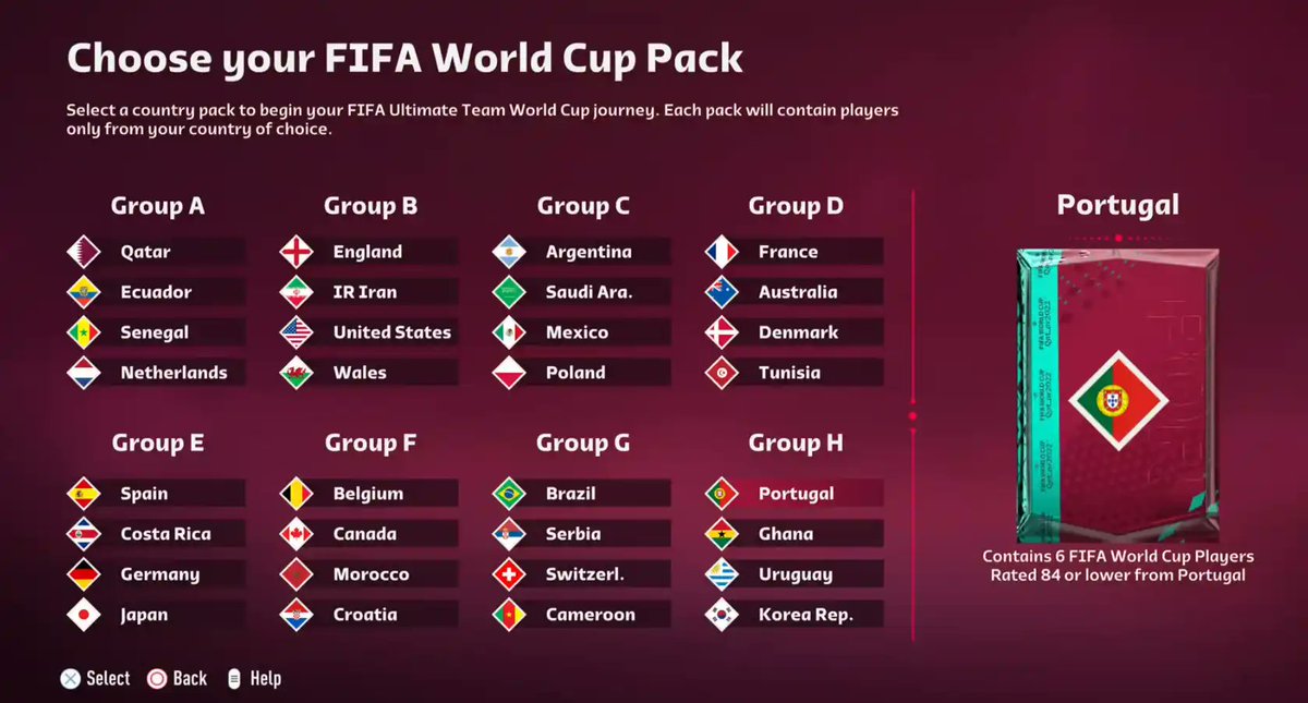 FIFAUTeam on Twitter: "The World Cup Pack featuring 6 players is now ...