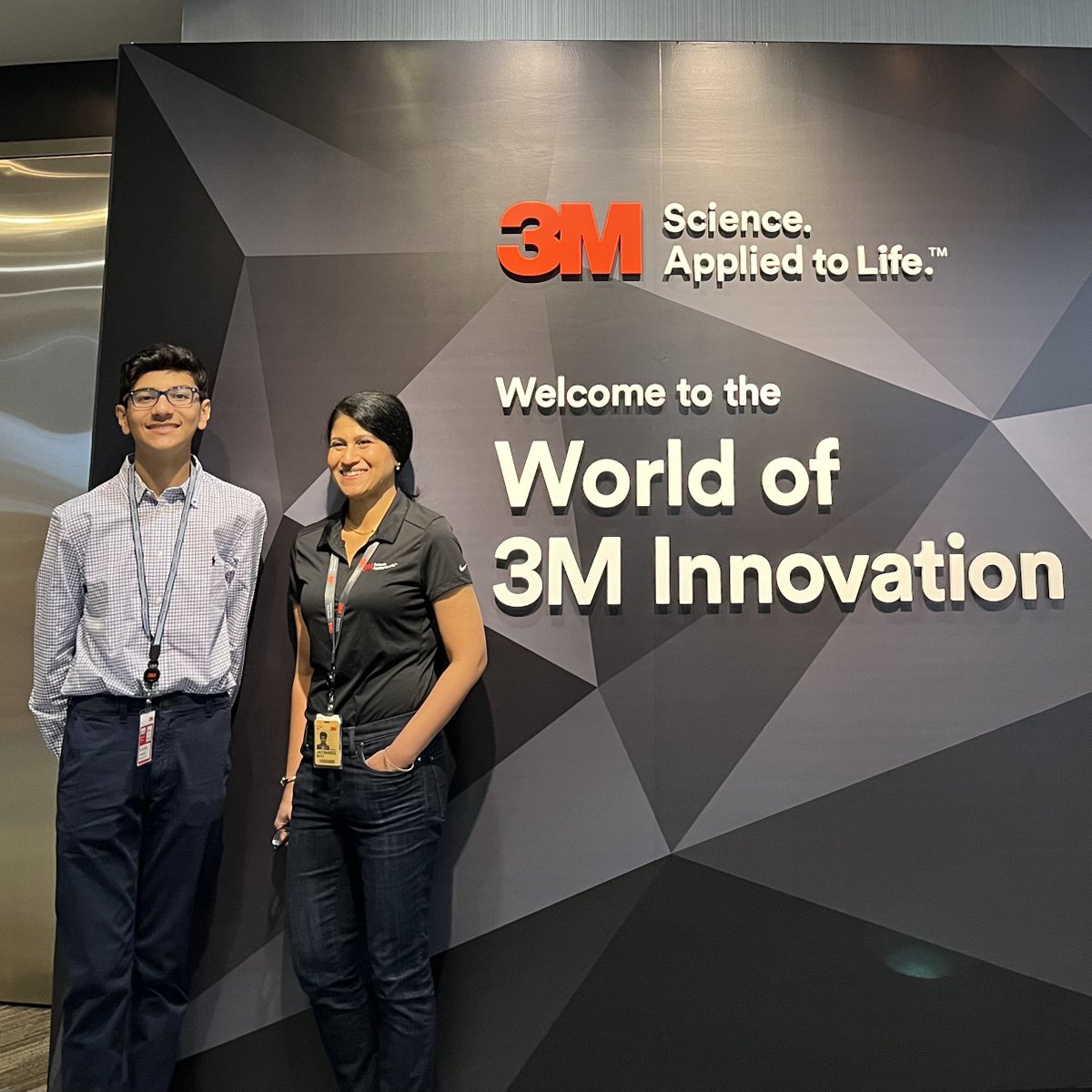 3M on Twitter: "3M Chief Science Advocate Jayshree Seth gave Shiven a warm welcome to kick off ...