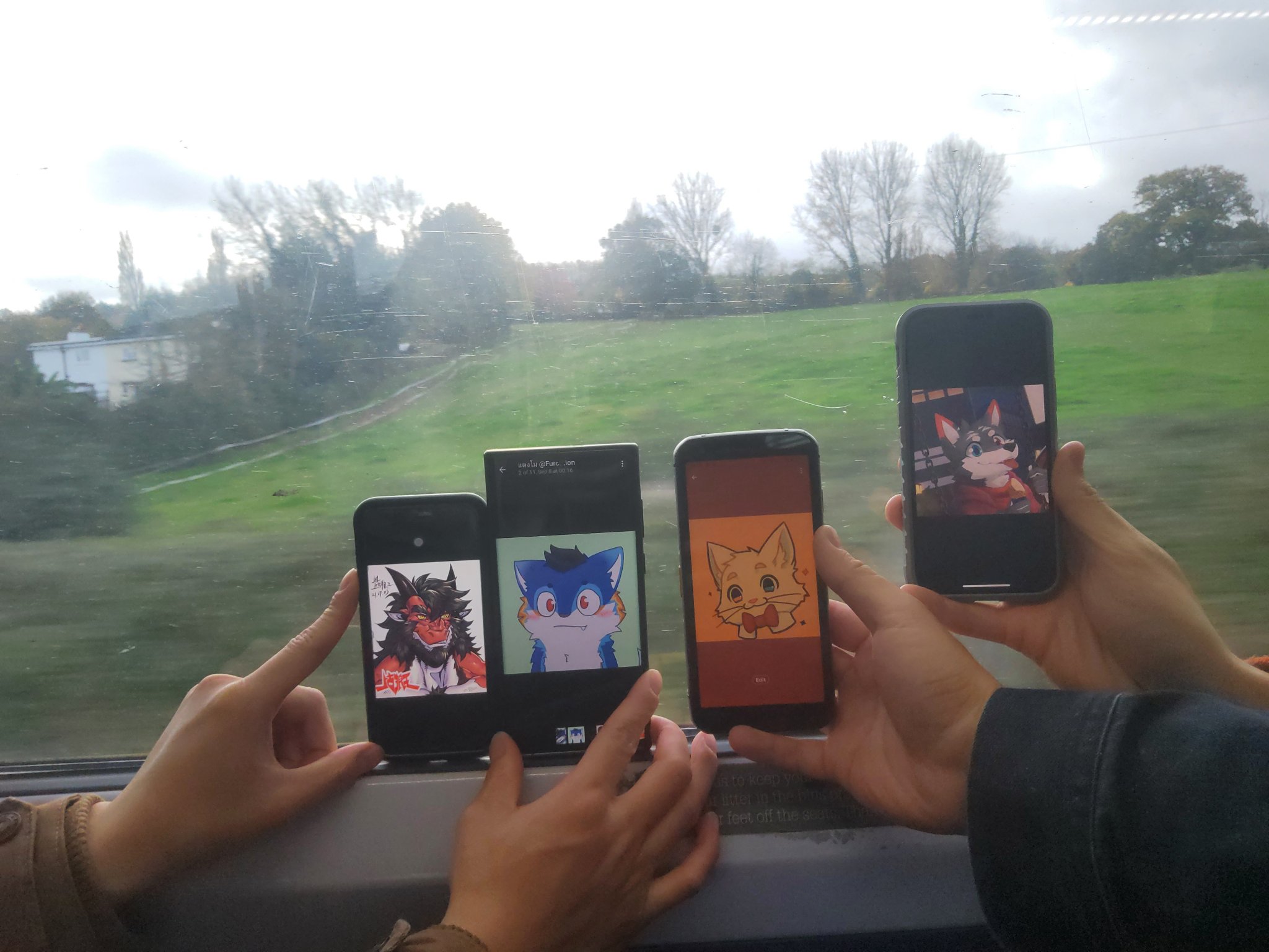 TangMo @Furcation on Twitter: "Train together ~ https://t.co/ZfHeRWEgmO" / Twitter