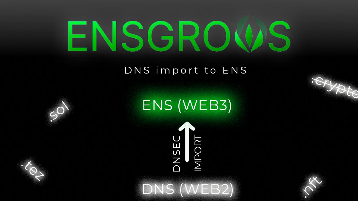 ENS VS. DNS imported by @EnsGrows – Unroll Thread – We unroll twitter threads UnrollThread.com