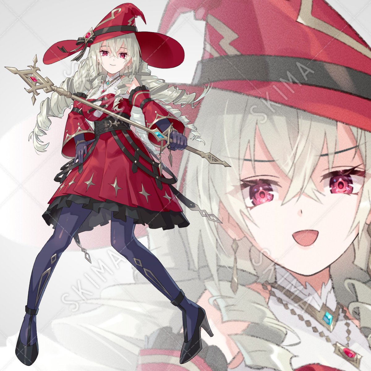 「#SKIMA #キャラ販売 https://t.co/qh0iukWyZ8 」|yagiのイラスト