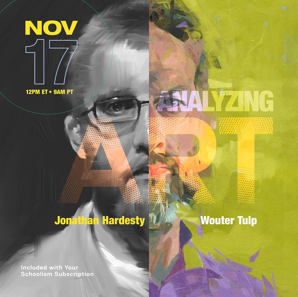 Schoolism on Twitter: "🚨 NEW WEBINAR: "Analyzing Art" with Wouter Tulp & @JonHardesty 🖼 🧐 🖋️ ...