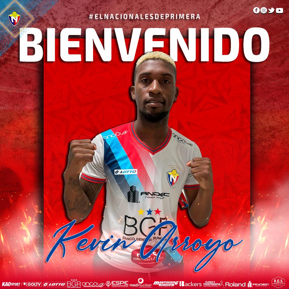 Club Deportivo El Nacional on Twitter: "¡Bienvenido! Kevin Arroyo se une para la siguiente ...