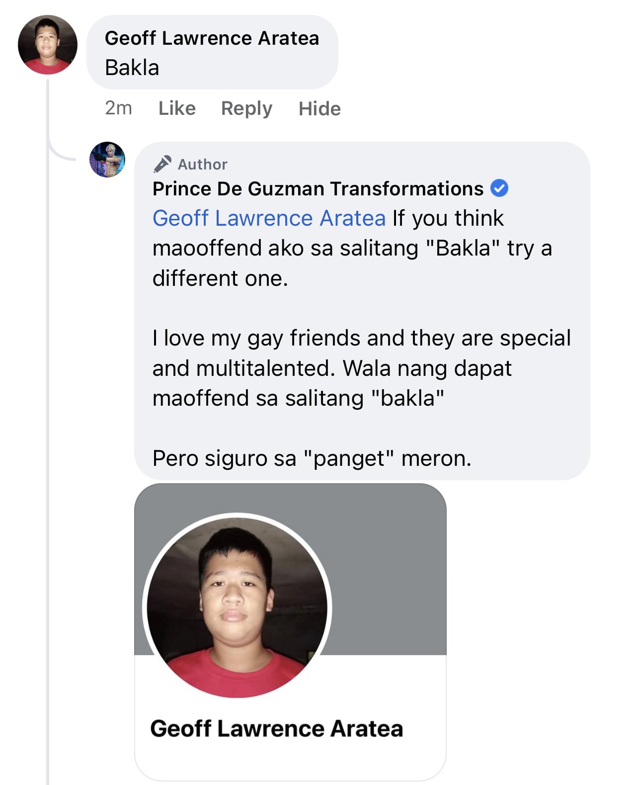 Prince De Guzman Transformations on Twitter: Prince De Guzman Transformations on Twitter: