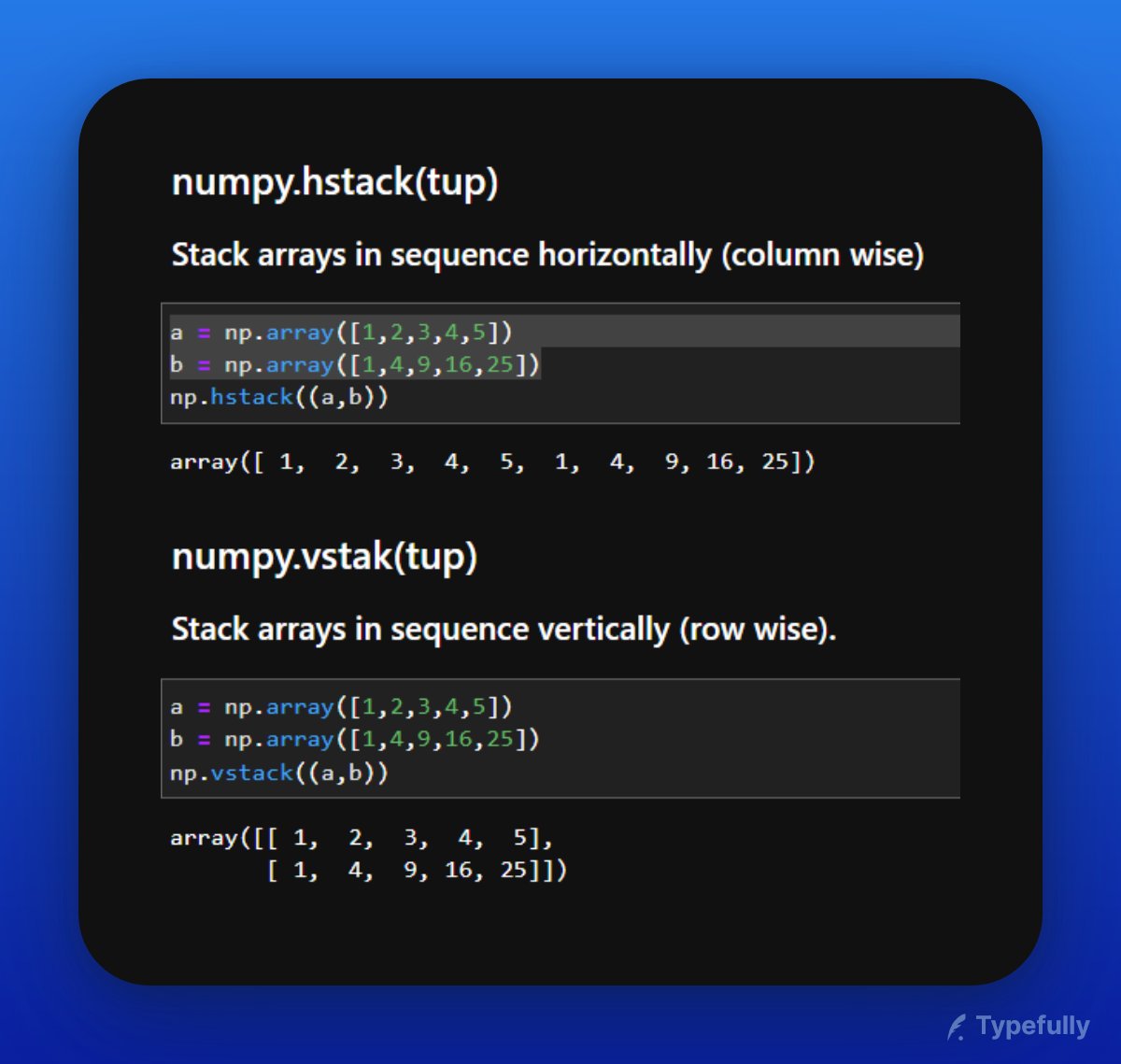 🐍 Python 🔥 Numpy Part 4️ Functions You Should Know But Probably Do Not 2903