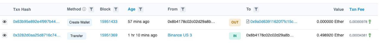 PeckShieldAlert on Twitter: "#PeckShieldAlert The address 0xd801...969 seems like funded by ...