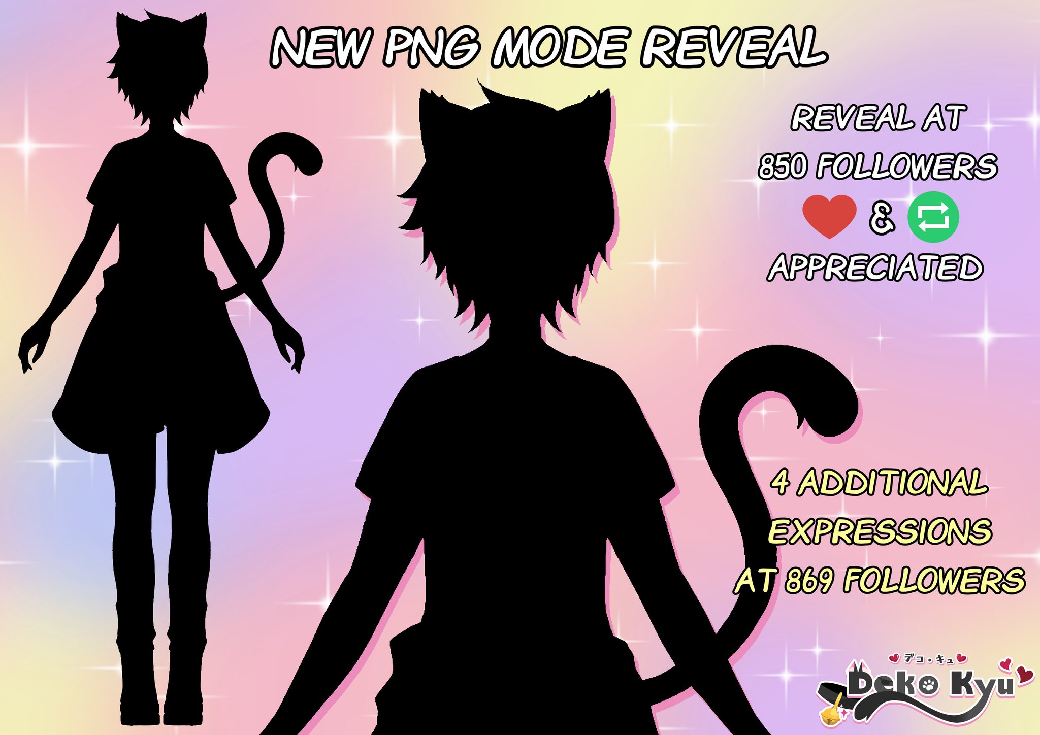 Deko Kyu【デコ・キュ】🔞🐱💖 EN/JP Femboy VTuber on Twitter: "Hi everyone! I have a huge announcement to ...