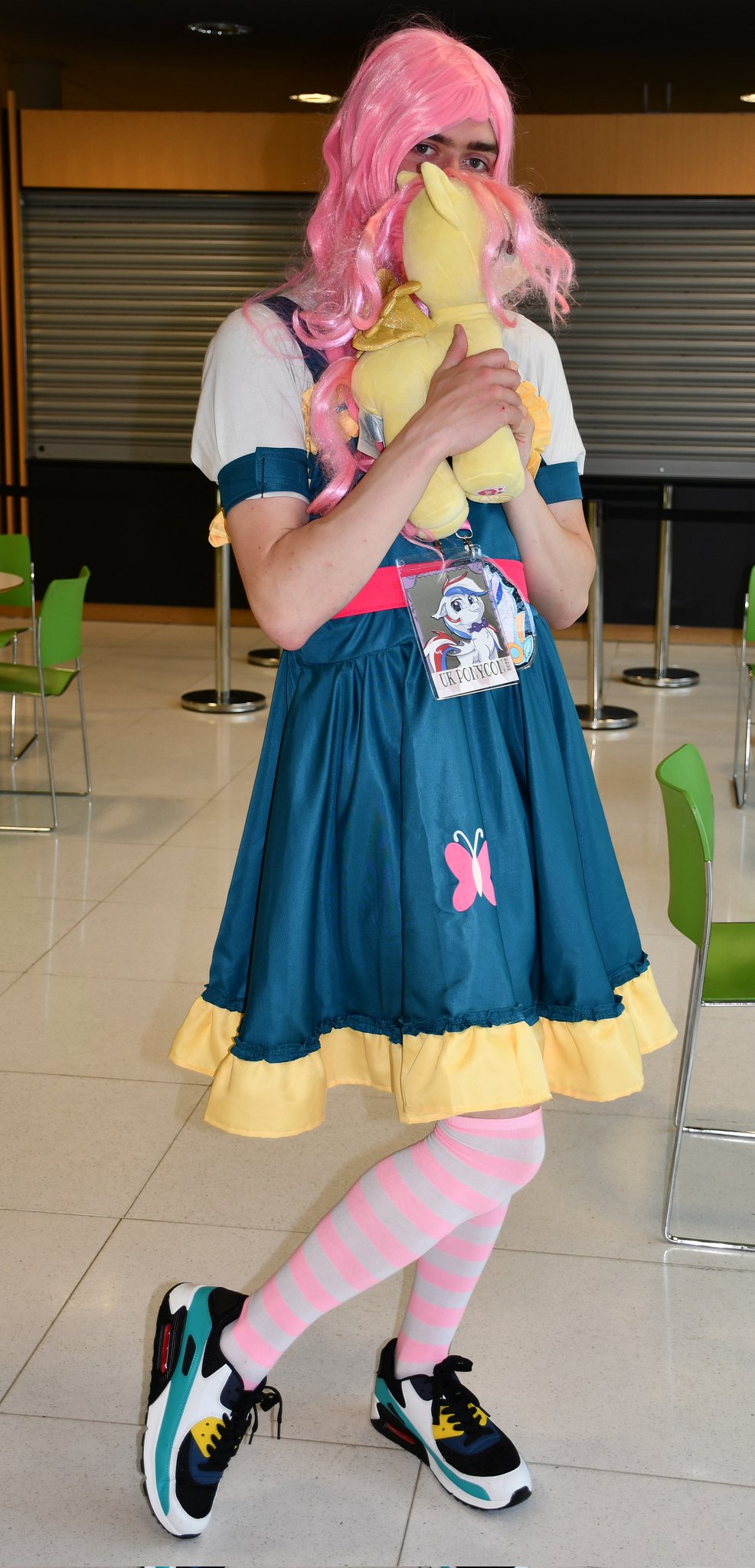 sometimes_echo on Twitter: "Am I a cute enough Fluttershy??? 👉👈 https://t.co/O0pWEcjAnd" / Twitter