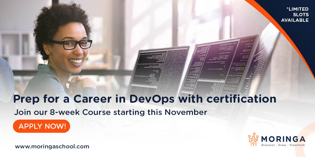 Moringa School on Twitter: "Last weekend to enroll for our DevOps Engineering Class starting ...