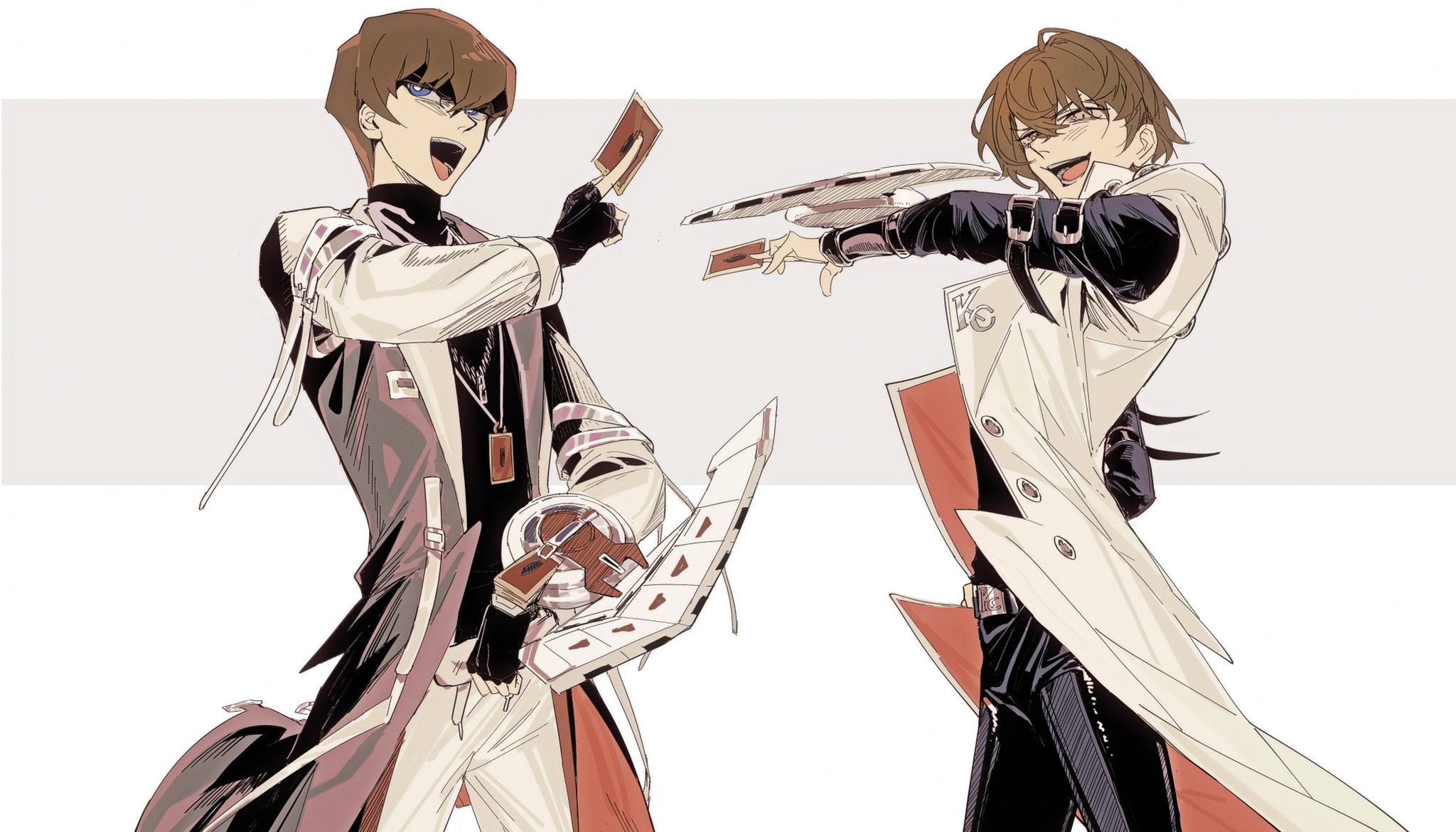 Malc-H on Twitter: "#加画美 #海馬瀬人 社长和社长…！（？ https://t.co/QWZChcpNuU" / Twitter