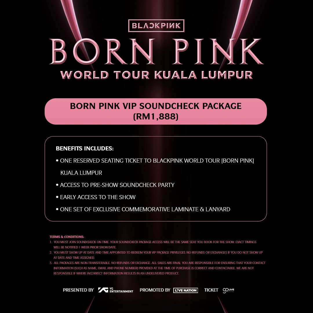 BLΛCKPIИK GLOBAL FANBASE on Twitter: "RT @livenationmy: The wait is over! 🙌 Check out the seat ...