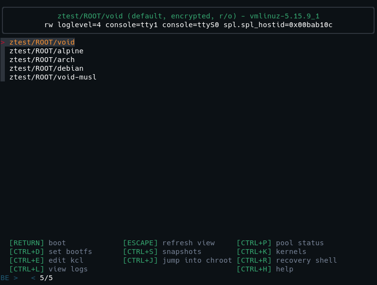 nixCraft 🐧 on Twitter: "ZFSBootMenu is a #Linux bootloader that attempts to provide an ...