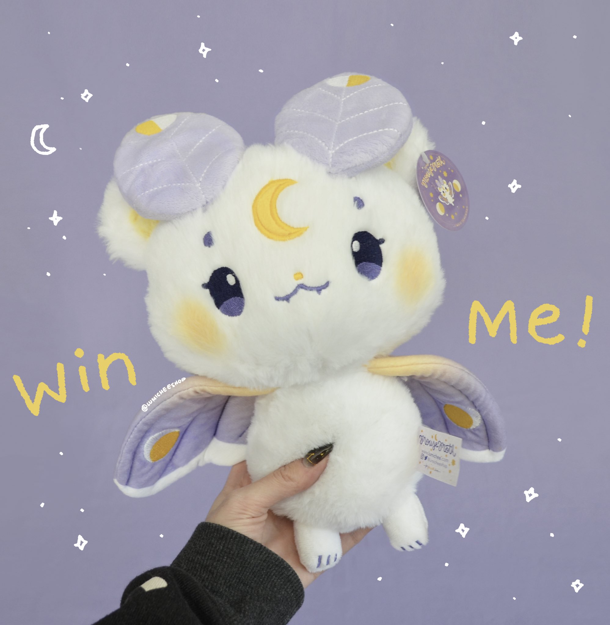 Lumichee 🌸Mousemoth Land🌸 on Twitter: "🌖Give/away Time!🌖 To celebrate our newest plush launch, I ...