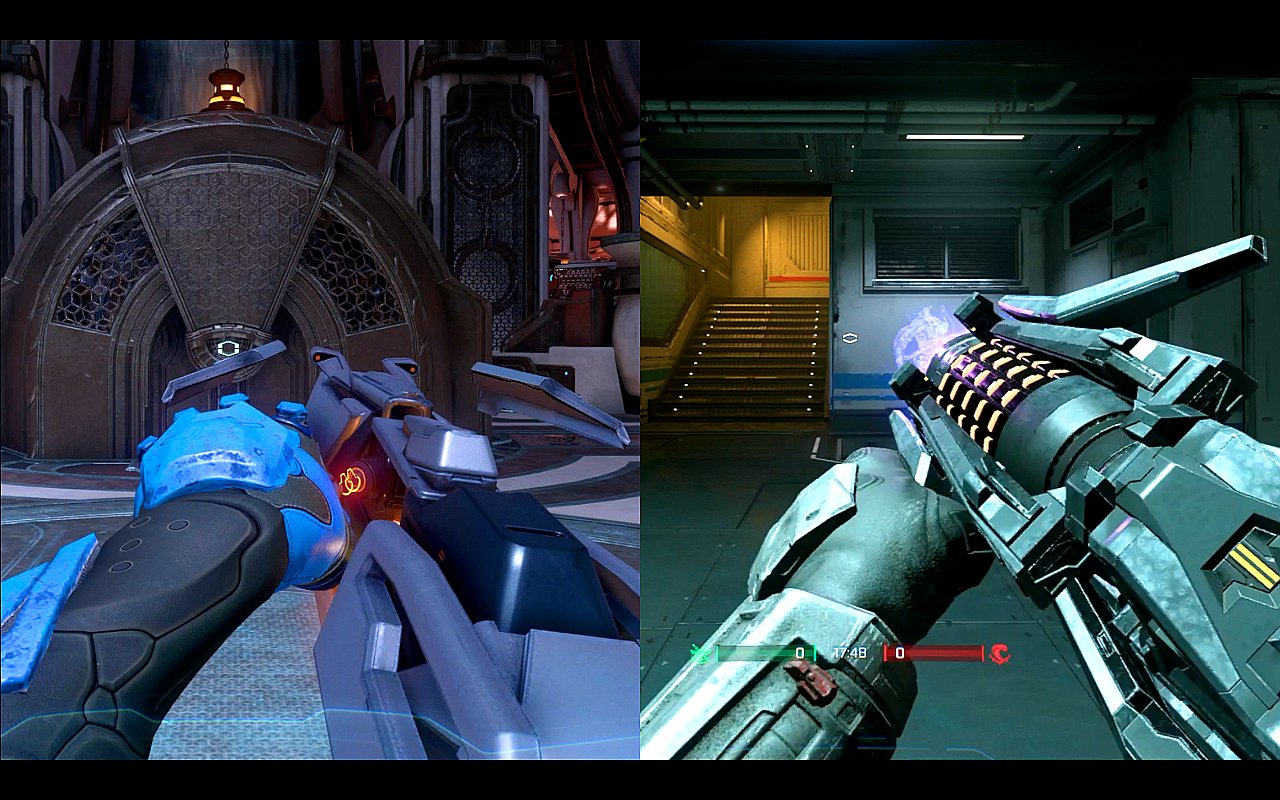 Aozolai on Twitter: "Sentinel Beam in Halo Infinite and Halo 5. I like both designs, but ...