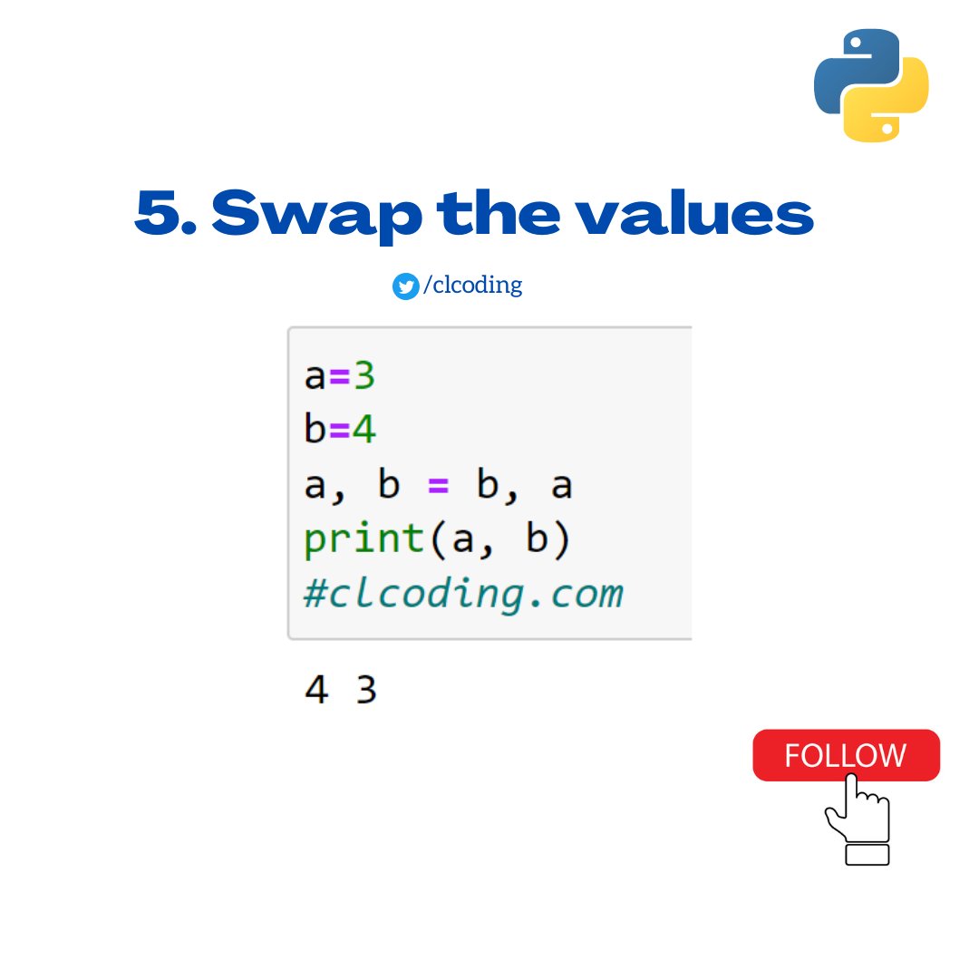 15 Useful Snippets to Code like a Pro in Python 🧵: - المسلسل من Python ...