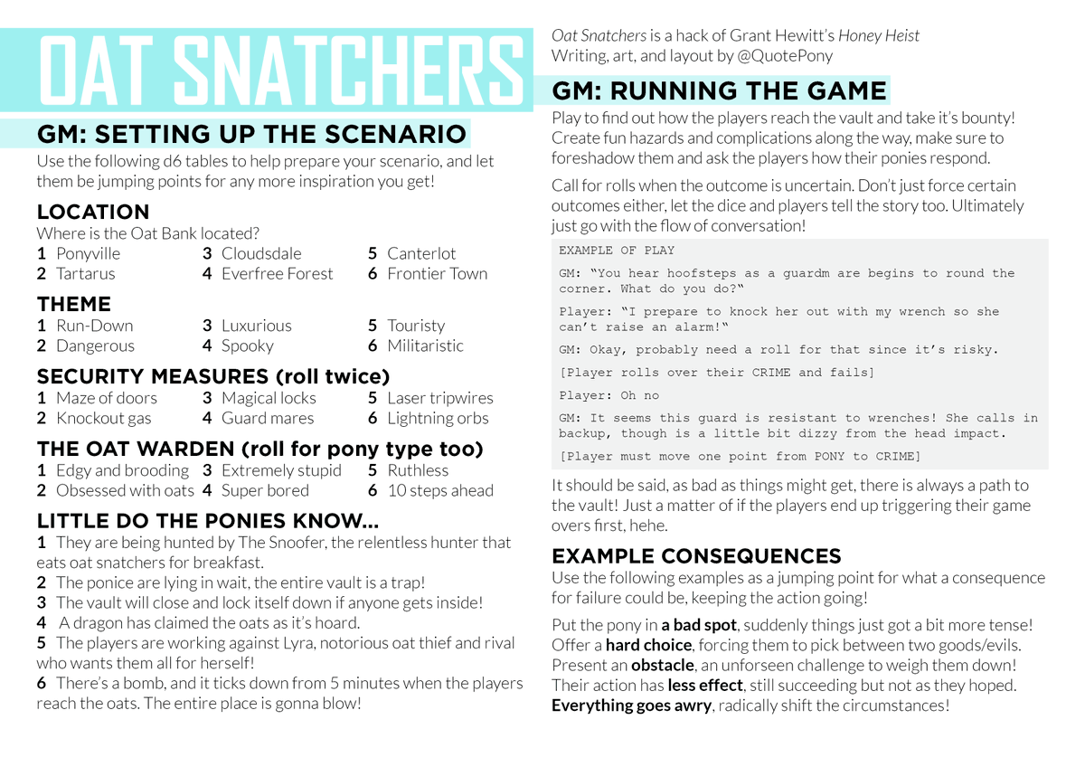 made a silly pony dice game, literally just Grant Hewitt's Honey Heist ...