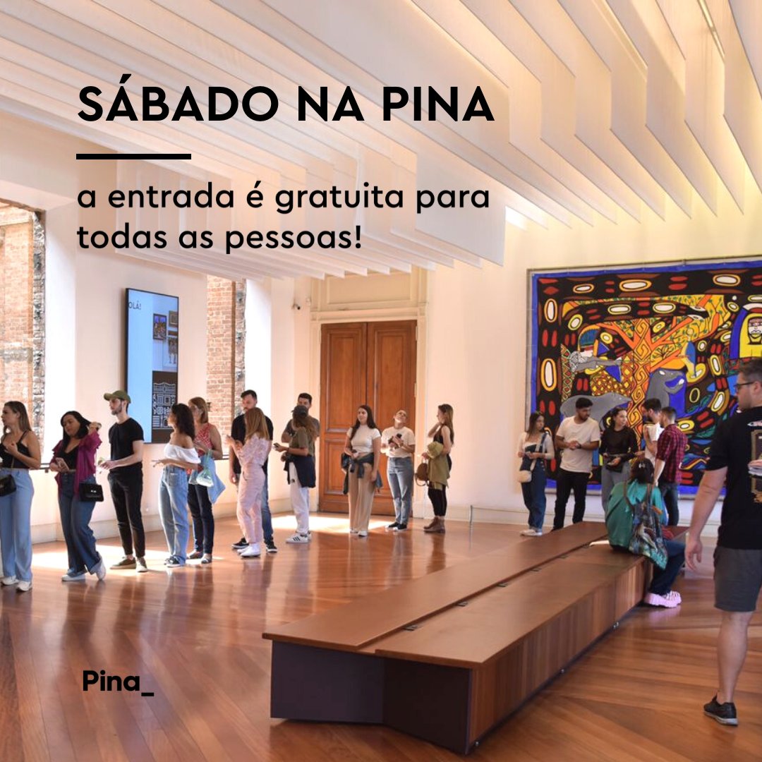 Pinacoteca de SP on Twitter: "Está sem planos para o final de semana? Passando para te lembrar ...
