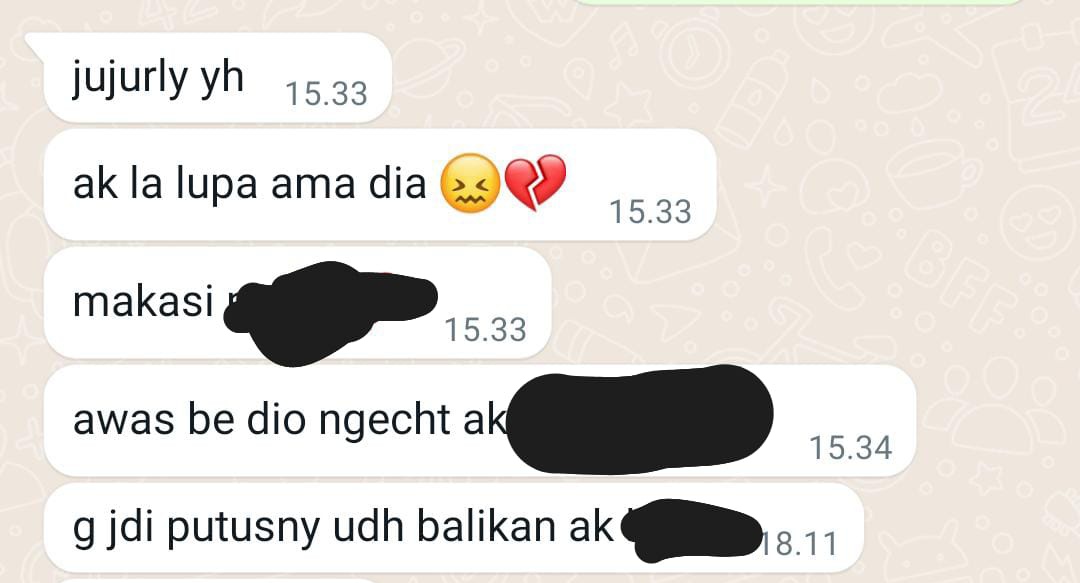 smansafess on Twitter: "no komen nian sender smansa! dengan kawan sender sikok ini 😭😭 https://t ...