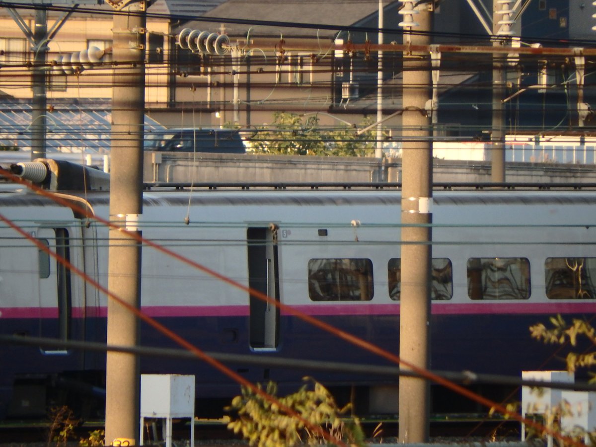 にいてつ on Twitter: "さよならE2系J55編成新潟新幹線車両センター解体線 残り2.5両(4.5.6号車) 6号車が解体途中 来週には終わるかな"
