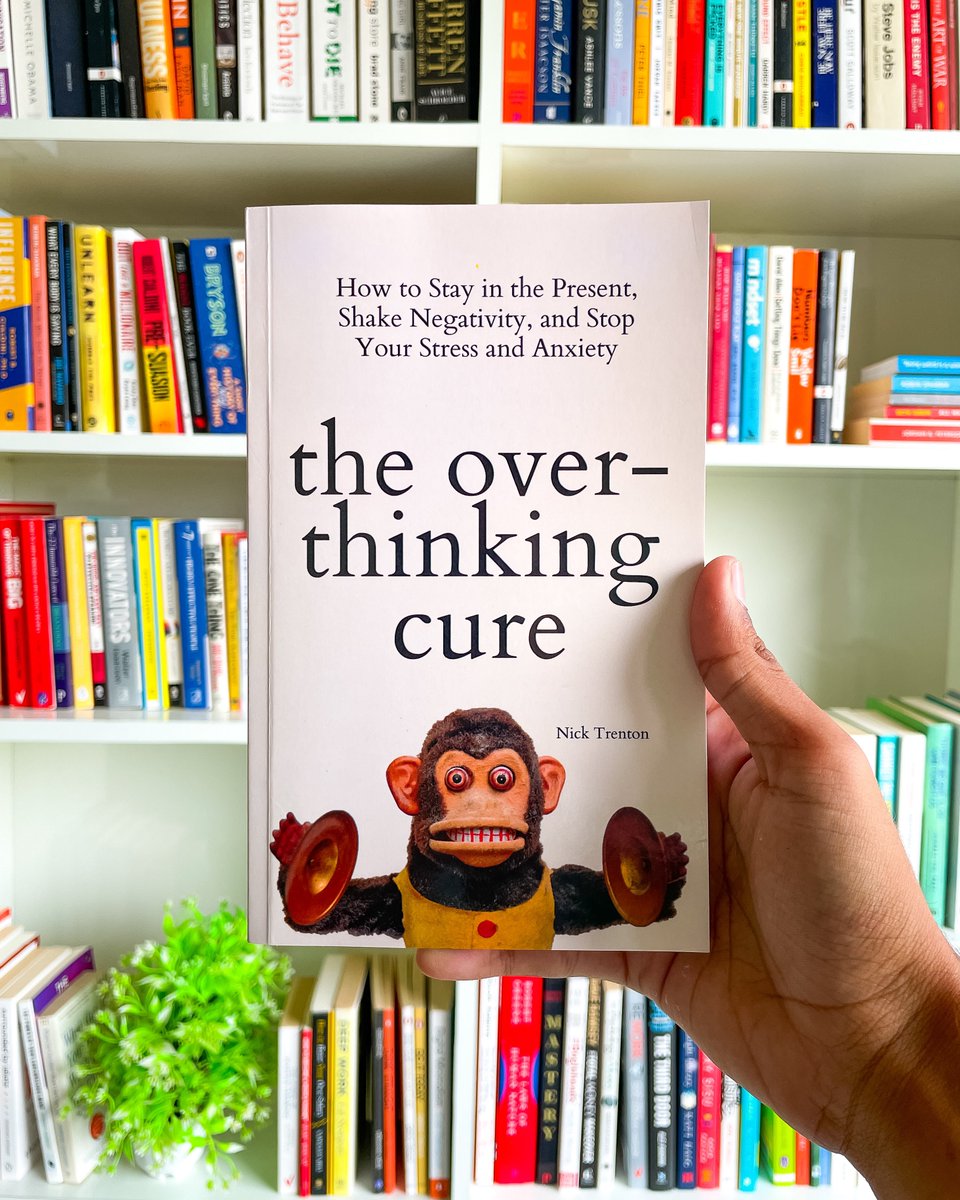 If you overthink, read these 7 books 1) - Thread from Library Mindset ...