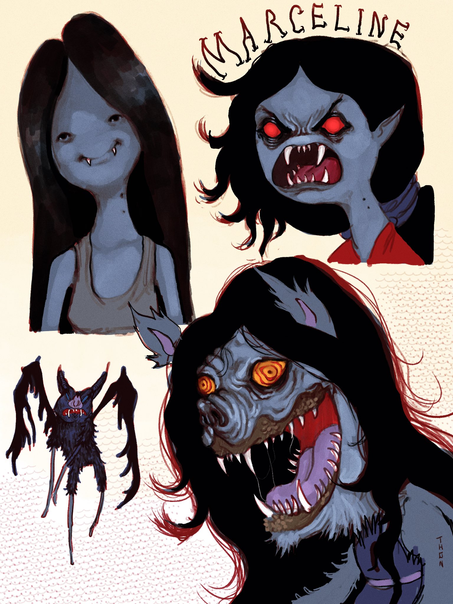Fan Art De Marceline La Reine Vampire