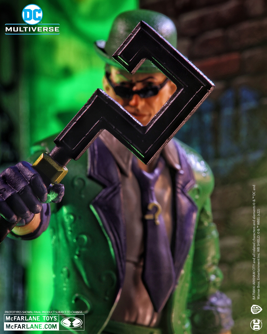 Riddler Logo Arkham City
