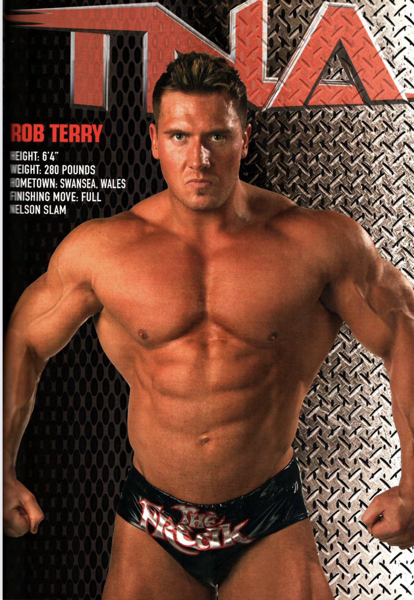 Wrestling Magazine on Twitter: "Rob Terry had quite the physique"